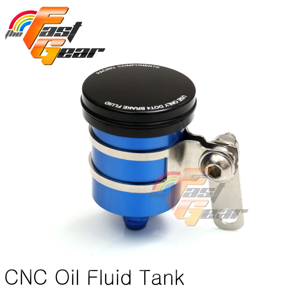 Aluminium CNC Rear Brake Fluid Reservoir Tank Fit Yamaha YZF R6 R6S 03 ...